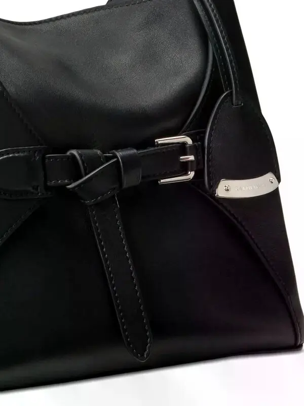 Ralph Lauren Leather Tote Bag - Black