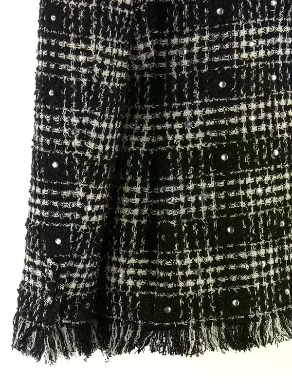 Giuseppe Di Morabito Rhinestone-embellished Tweed Blazer - Black