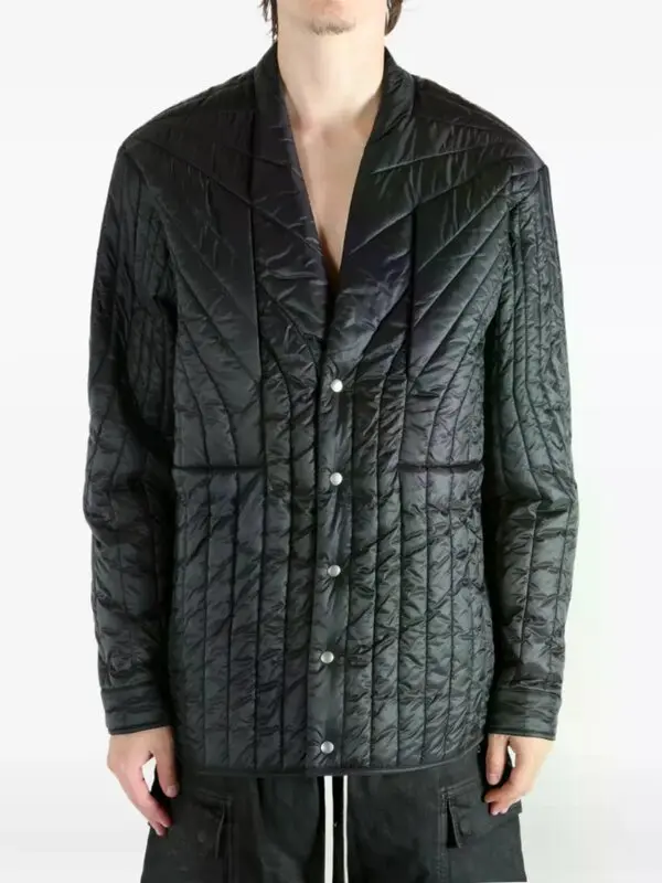 Rick Owens Quilted Panelled Jacket
