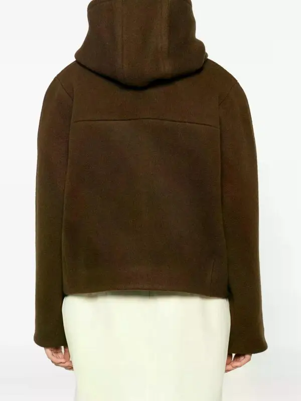LOW CLASSIC Wool-blend Single-breasted Coat