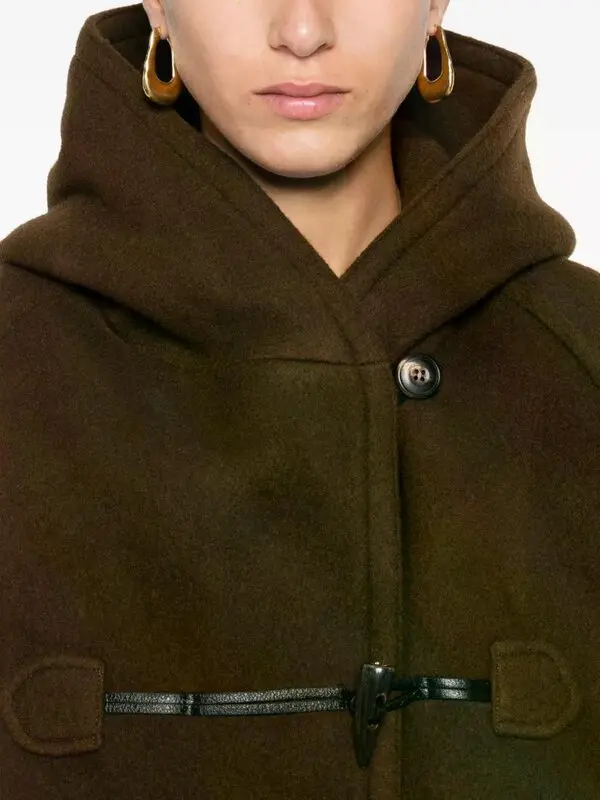 LOW CLASSIC Wool-blend Single-breasted Coat
