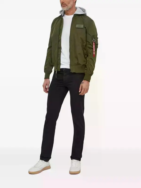 Alpha Industries Ma-1 Tt Hooded Bomber Jacket