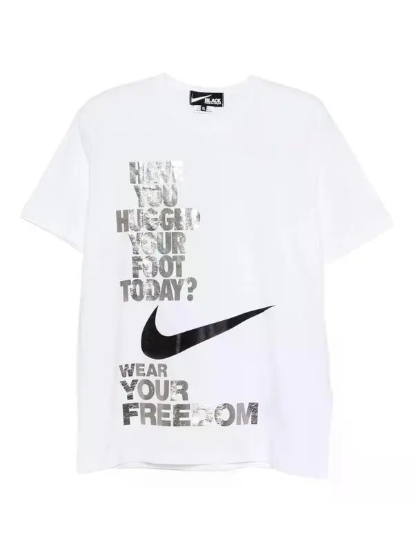 BLACK COMME DES GARÇONS X Nike Dimension T-shirt - White