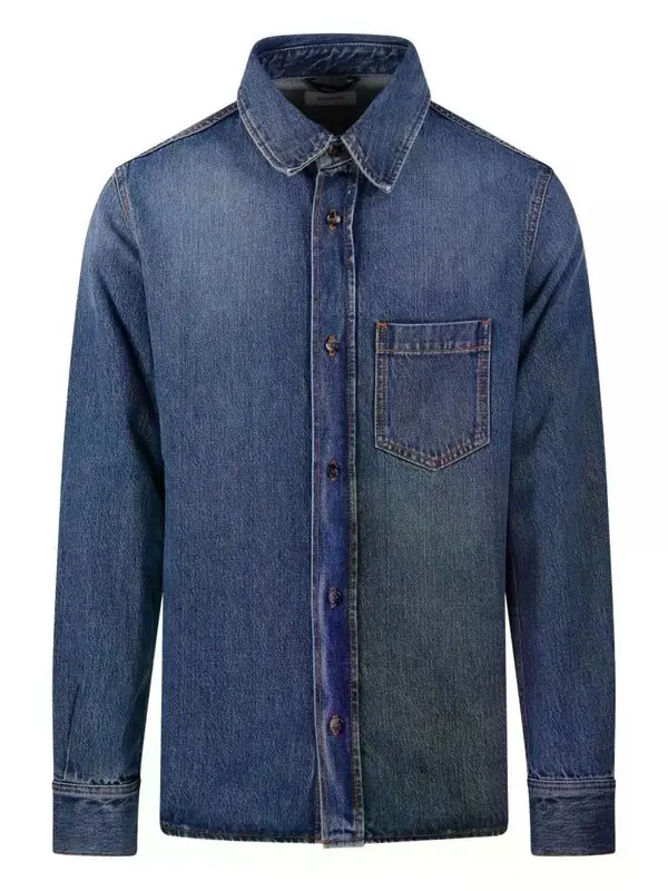 HAIKURE Button-down Denim Shirt