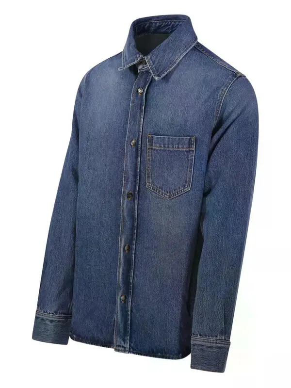HAIKURE Button-down Denim Shirt