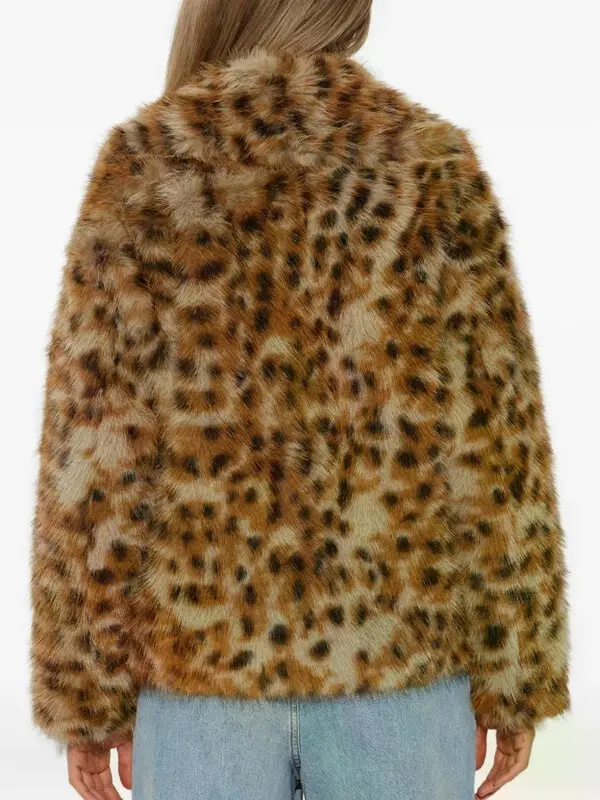 Munthe Leopard-print Double-breasted Jacket