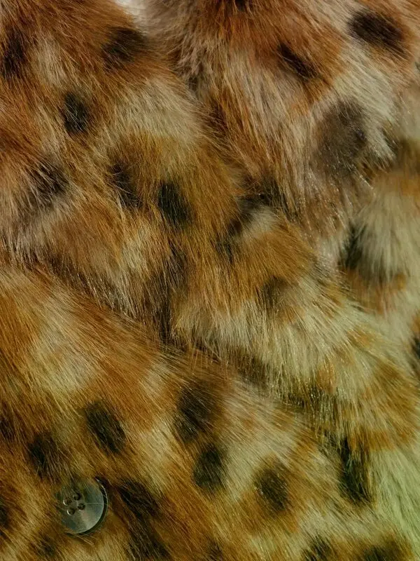 Munthe Leopard-print Double-breasted Jacket