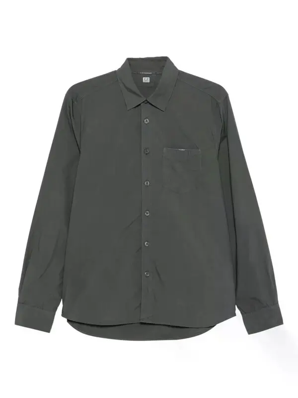 C.P. COMPANY Long-sleeve Pocket Shirt - Grey