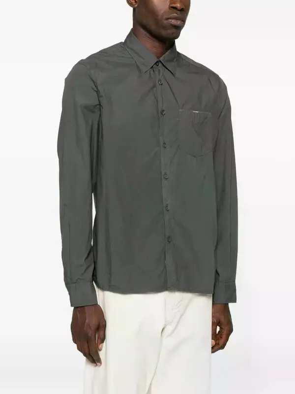 C.P. COMPANY Long-sleeve Pocket Shirt - Grey