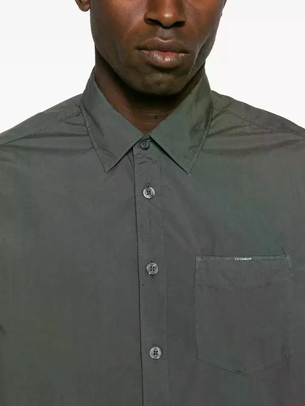 C.P. COMPANY Long-sleeve Pocket Shirt - Grey