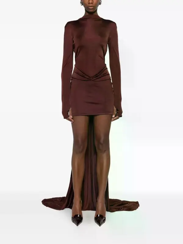 David Koma Open-back Mini Dress