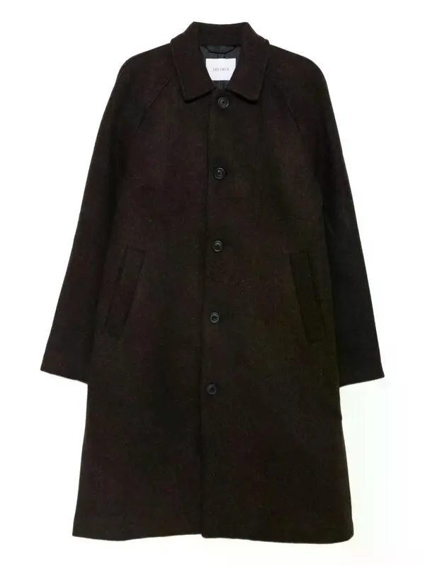 LES DEUX Raglan-sleeve Button Coat