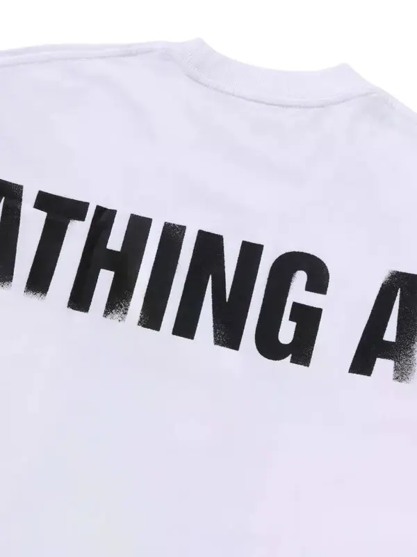 A BATHING APE Logo-print T-shirt