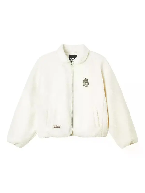 FINGERCROXX Embroidered Fleece Jacket