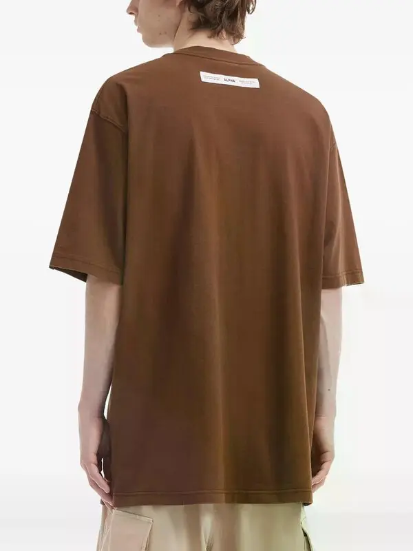 Alpha Industries Skull Graphic T-shirt - Brown