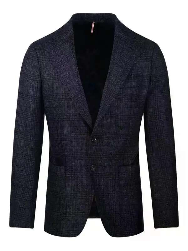SANTANIELLO Houndstooth-pattern Blazer
