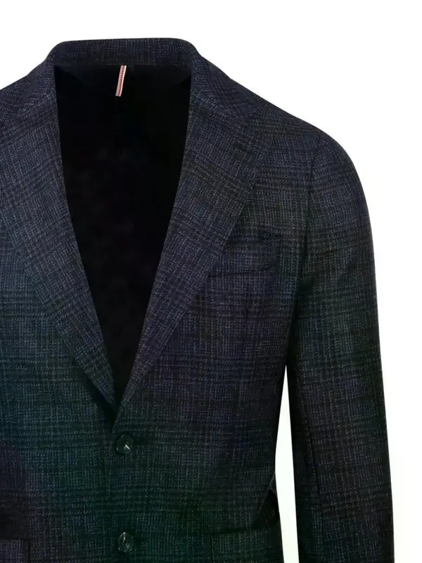 SANTANIELLO Houndstooth-pattern Blazer