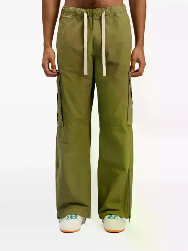 Palm Angels Drawstring Cargo Trousers