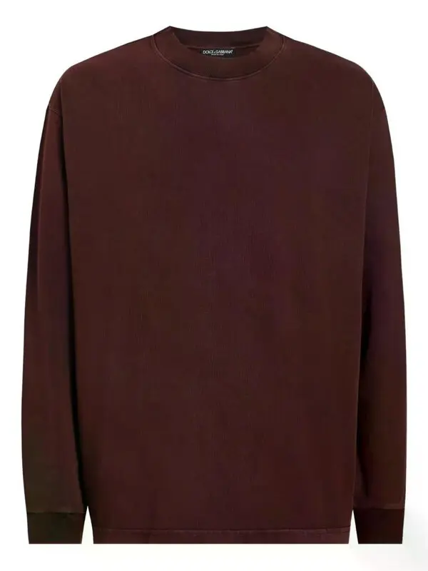 Dolce & Gabbana Long-sleeve Crew-neck T-shirt