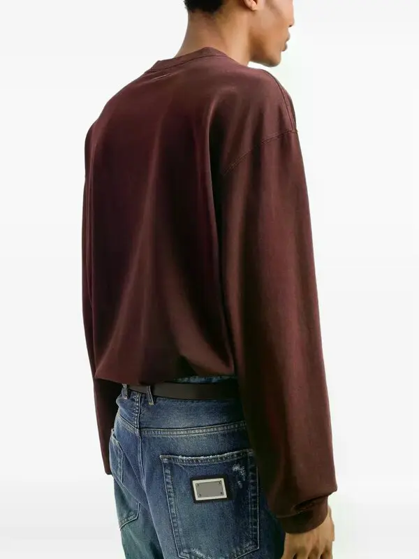 Dolce & Gabbana Long-sleeve Crew-neck T-shirt