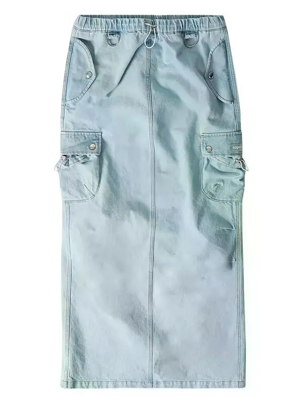 Coperni Cargo Denim Skirt