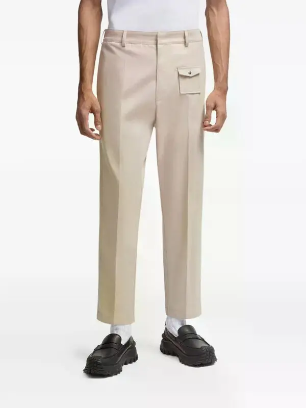 Moncler Pocket-detail Trousers - Neutrals