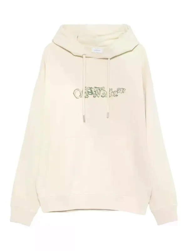 Off-White Cloudy Arrow Skate Cotton Hoodie
