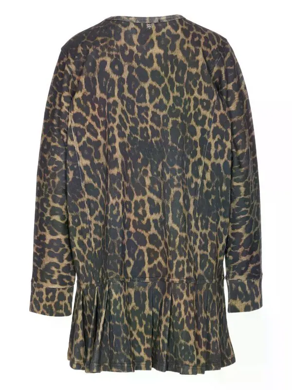 ANIYE BY Leopard-print Mini Dress
