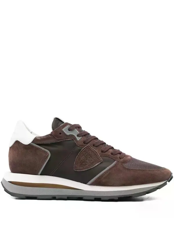 Philippe Model Suede-panelled Sneakers