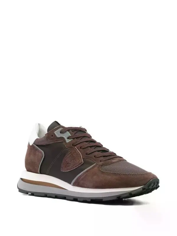 Philippe Model Suede-panelled Sneakers