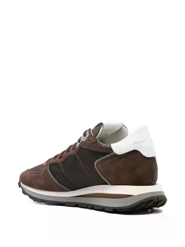 Philippe Model Suede-panelled Sneakers