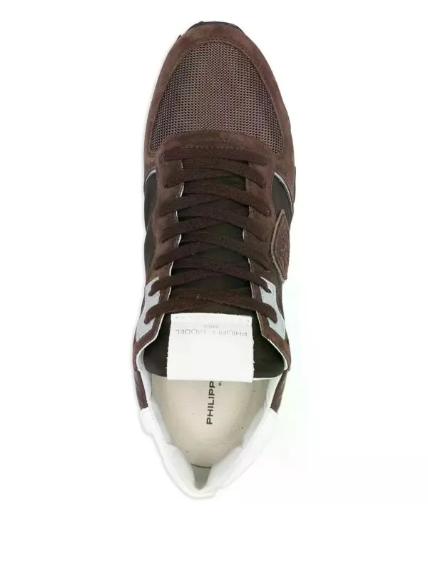 Philippe Model Suede-panelled Sneakers