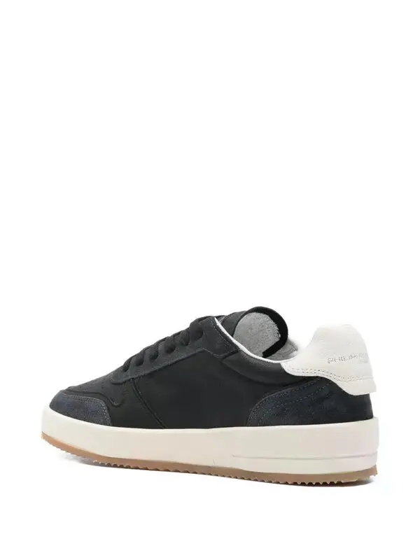 Philippe Model Leather Panelled Low Top Sneakers