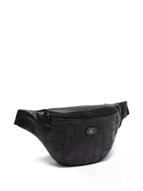 Lacoste Geometric-embossed Belt Bag