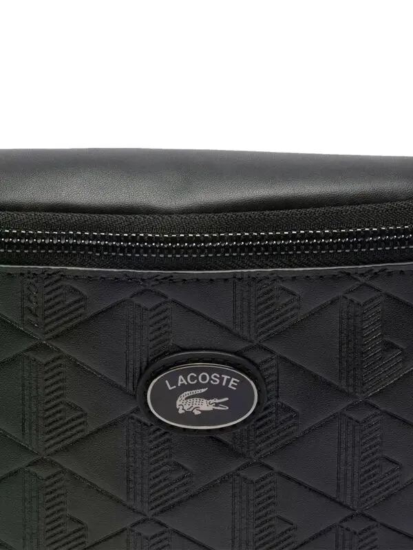 Lacoste Geometric-embossed Belt Bag