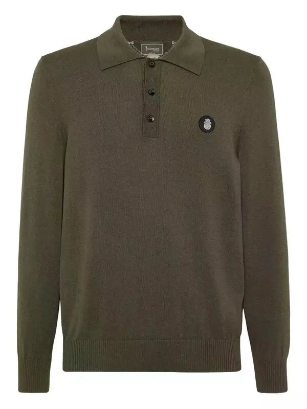 BILLIONAIRE Long-sleeve Polo Shirt