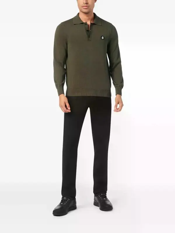BILLIONAIRE Long-sleeve Polo Shirt