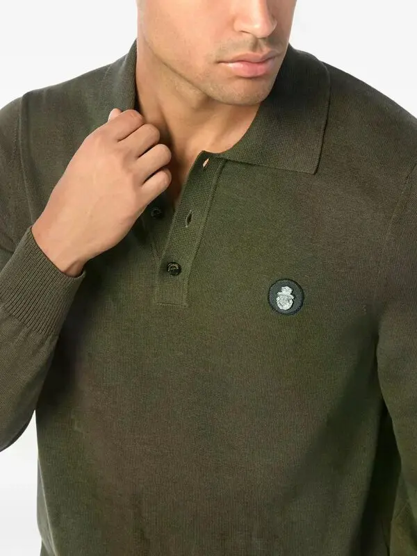 BILLIONAIRE Long-sleeve Polo Shirt