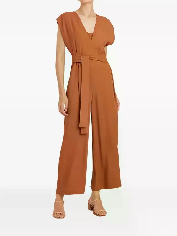 LENNY NIEMEYER Belted Jumpsuit - Brown
