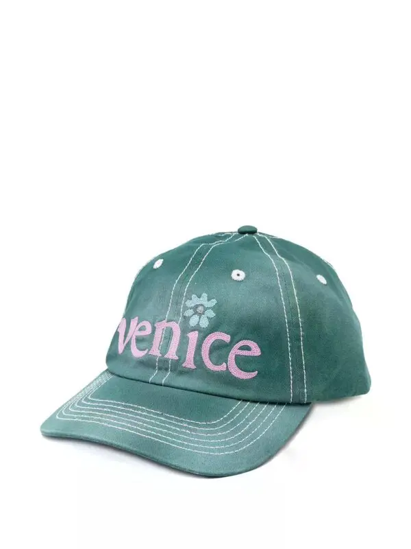 ERL Embroidered Baseball Cap - Green