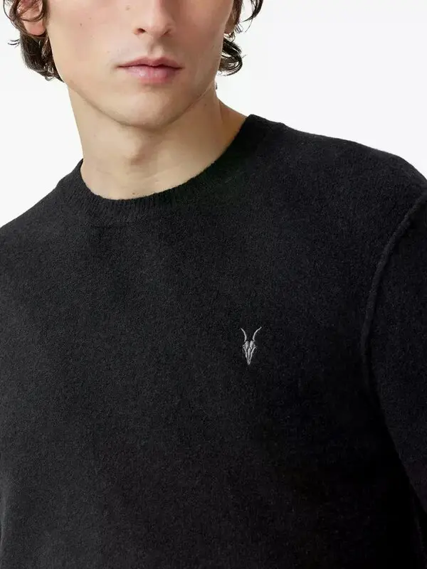 ALLSAINTS Logo-embroidered Jumper