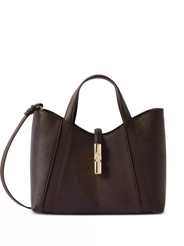 Furla Small Goccia Tote Bag - Brown