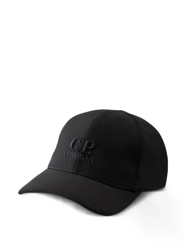 C.P. COMPANY Logo-embroidered Baseball Cap - Black