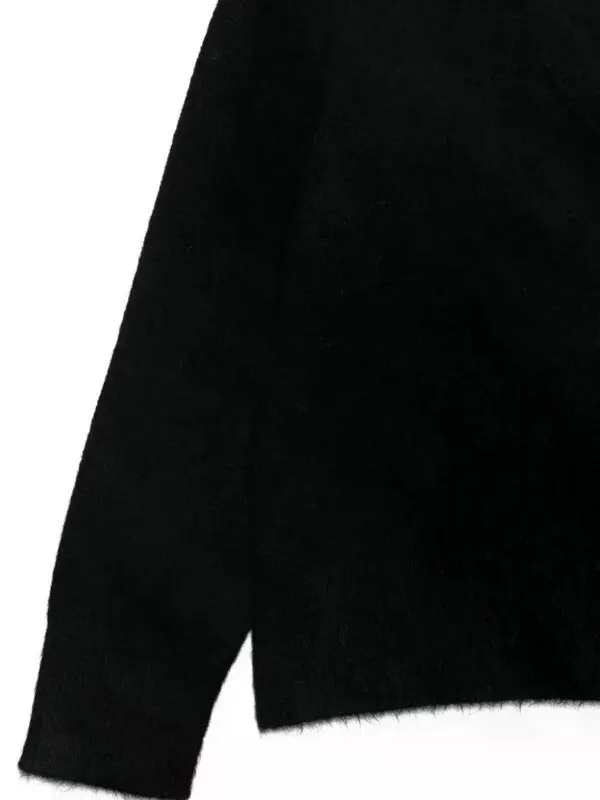 Majestic Filatures V-neck Long-sleeve Sweater
