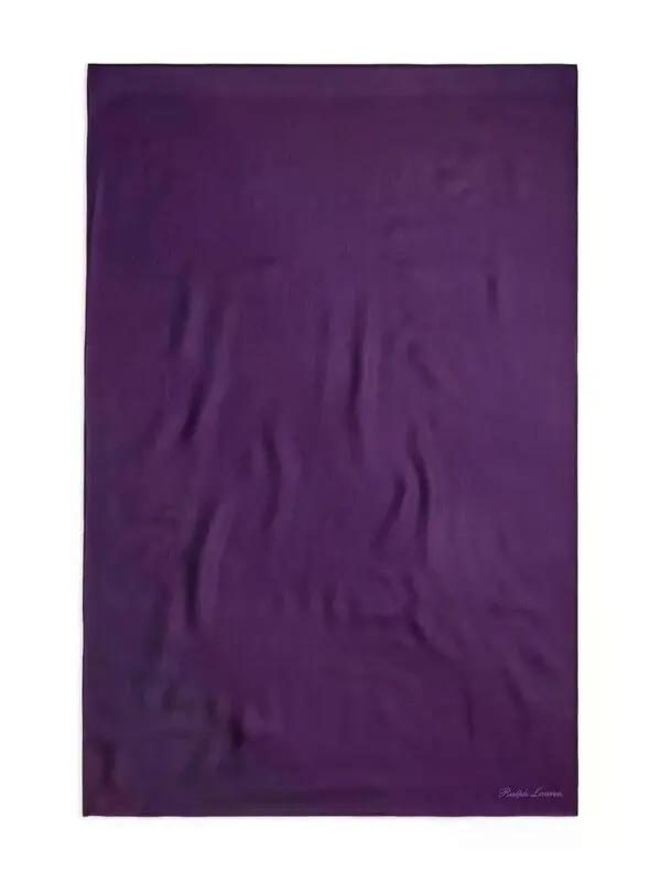 Ralph Lauren Cashmere-pashmina Scarf - Purple