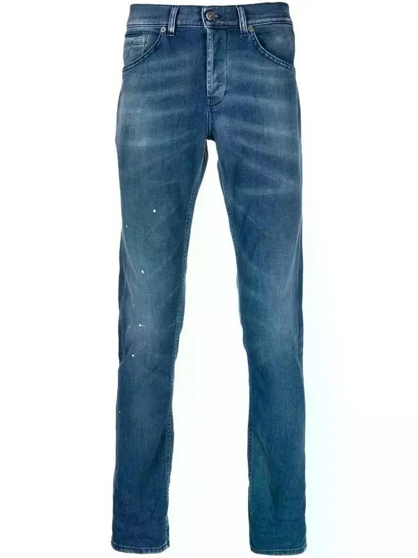 DONDUP Whiskering-effect Denim Jeans