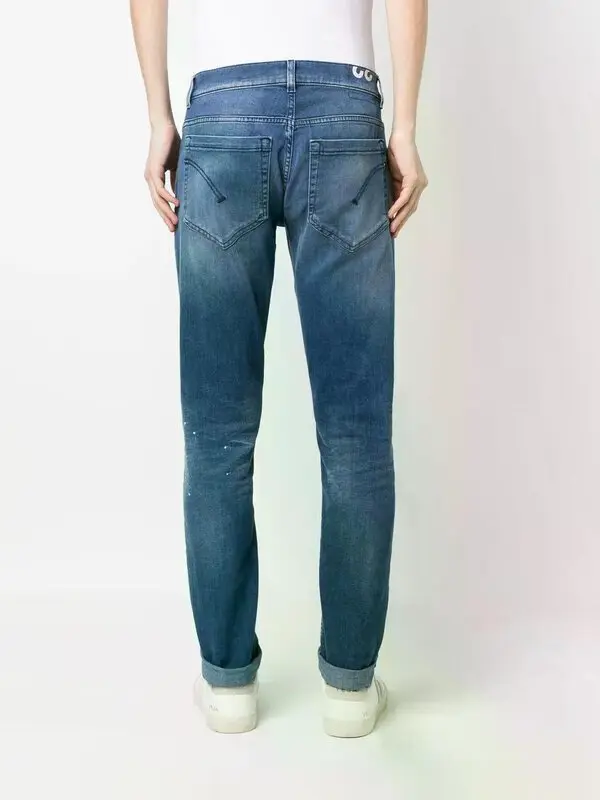 DONDUP Whiskering-effect Denim Jeans