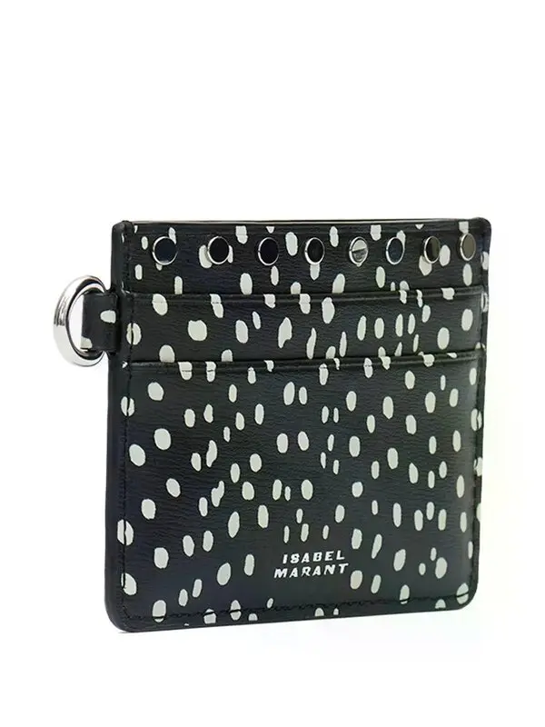 Isabel Marant Small Polka-dot Card Holder