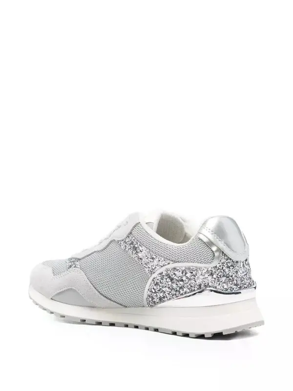 Liu Jo Glitter Panelled Sneakers - Grey