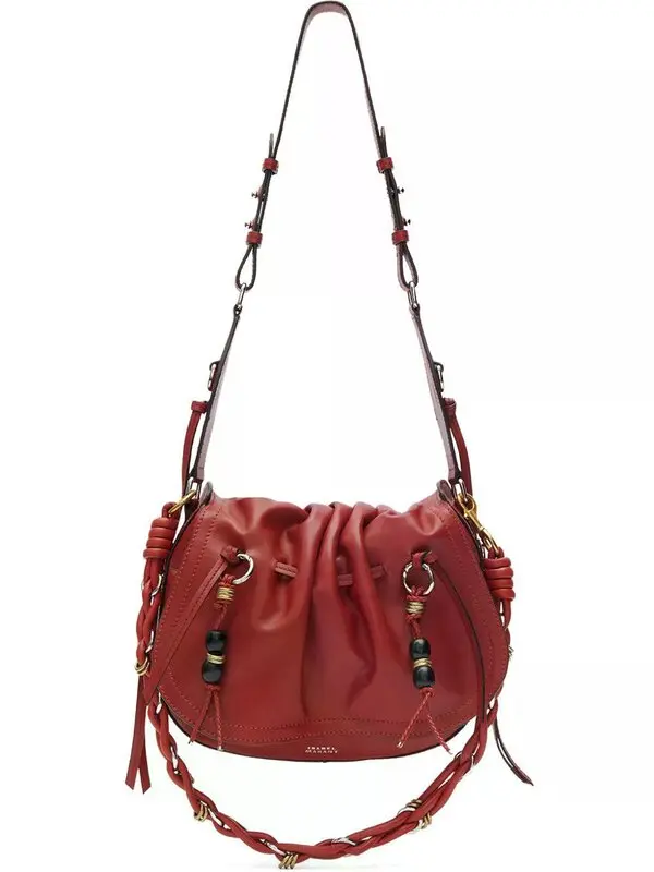 Isabel Marant Étoile Pleated Drawstring Shoulder Bag